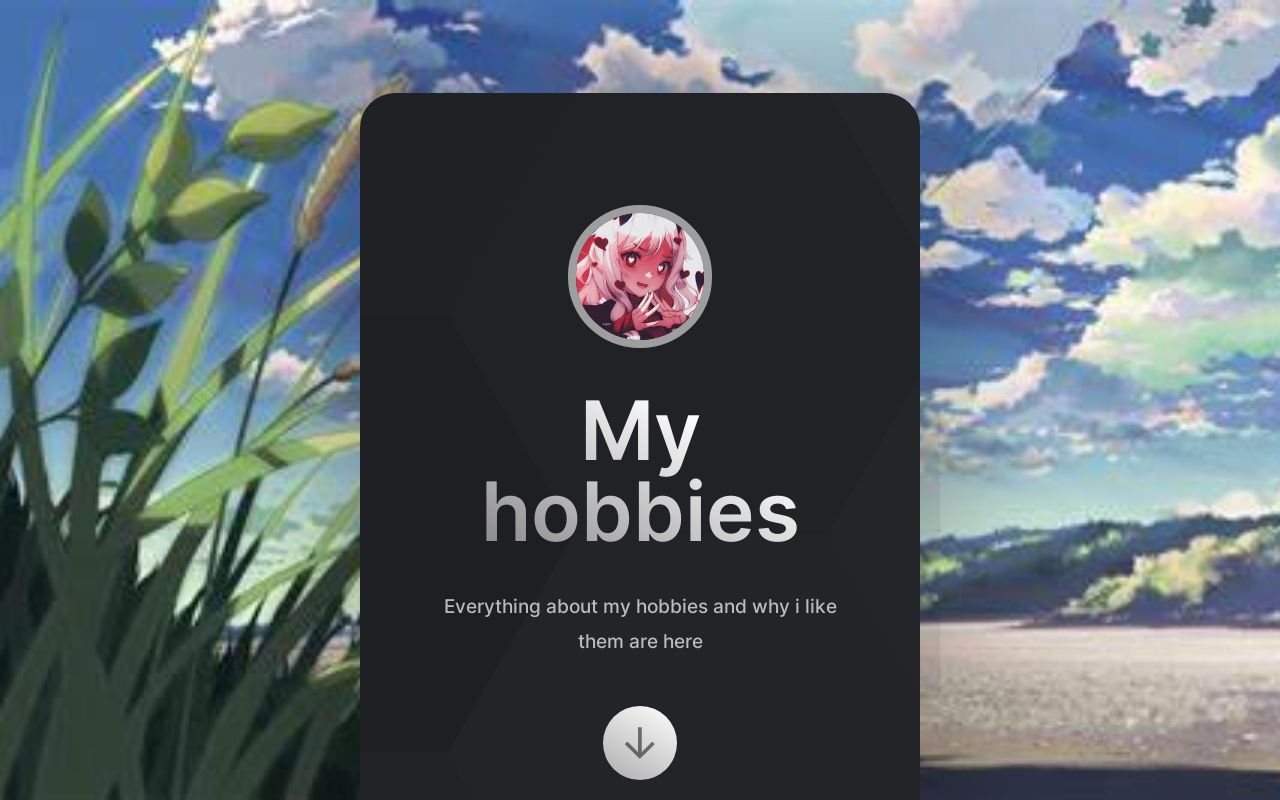 my*hobbies